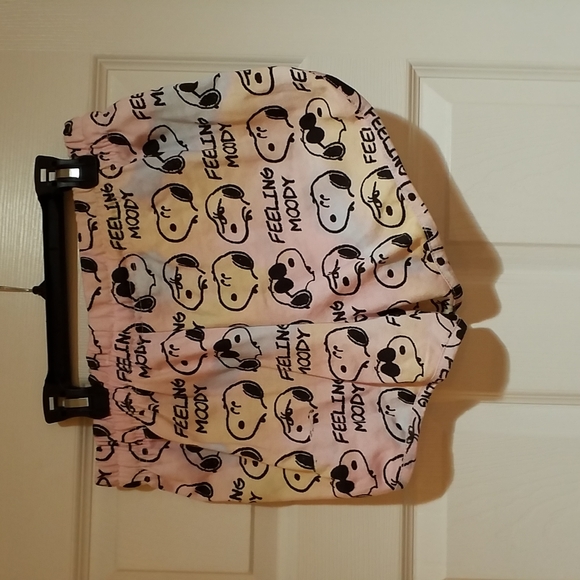 Peanuts | Shorts | Peanuts Snoopy Feeling Moody Rainbow Watercolor ...